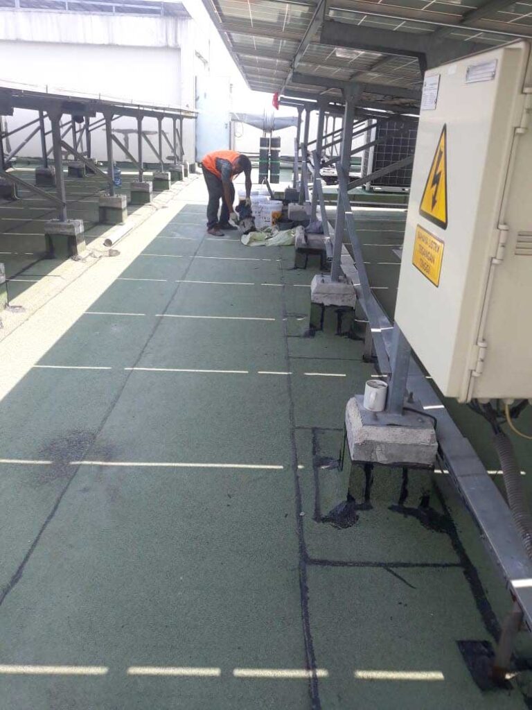 Pekerjaan Waterproofing Membrane Atap Dak Gedung Jasamarga - PT ...